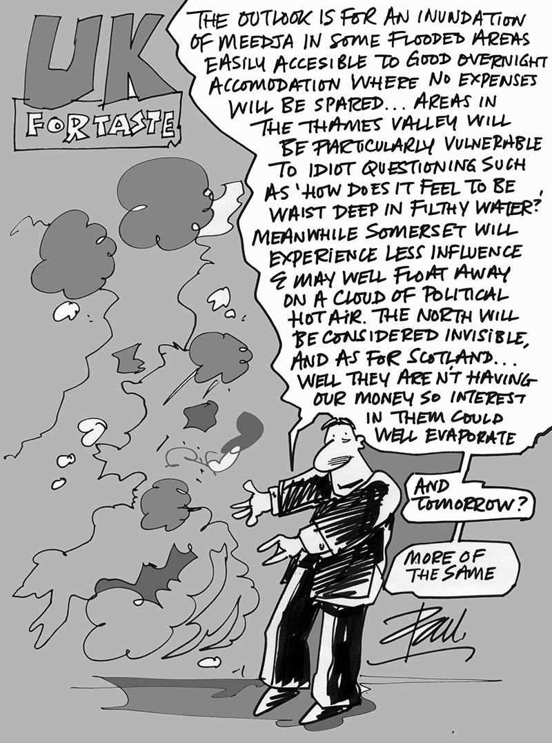 Weather Warning for UK – Paul Davies Cartoons & stuff