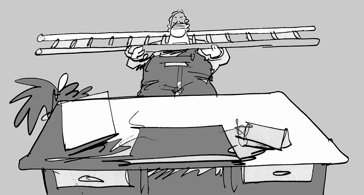 Give us a rung… – Paul Davies Cartoons & stuff