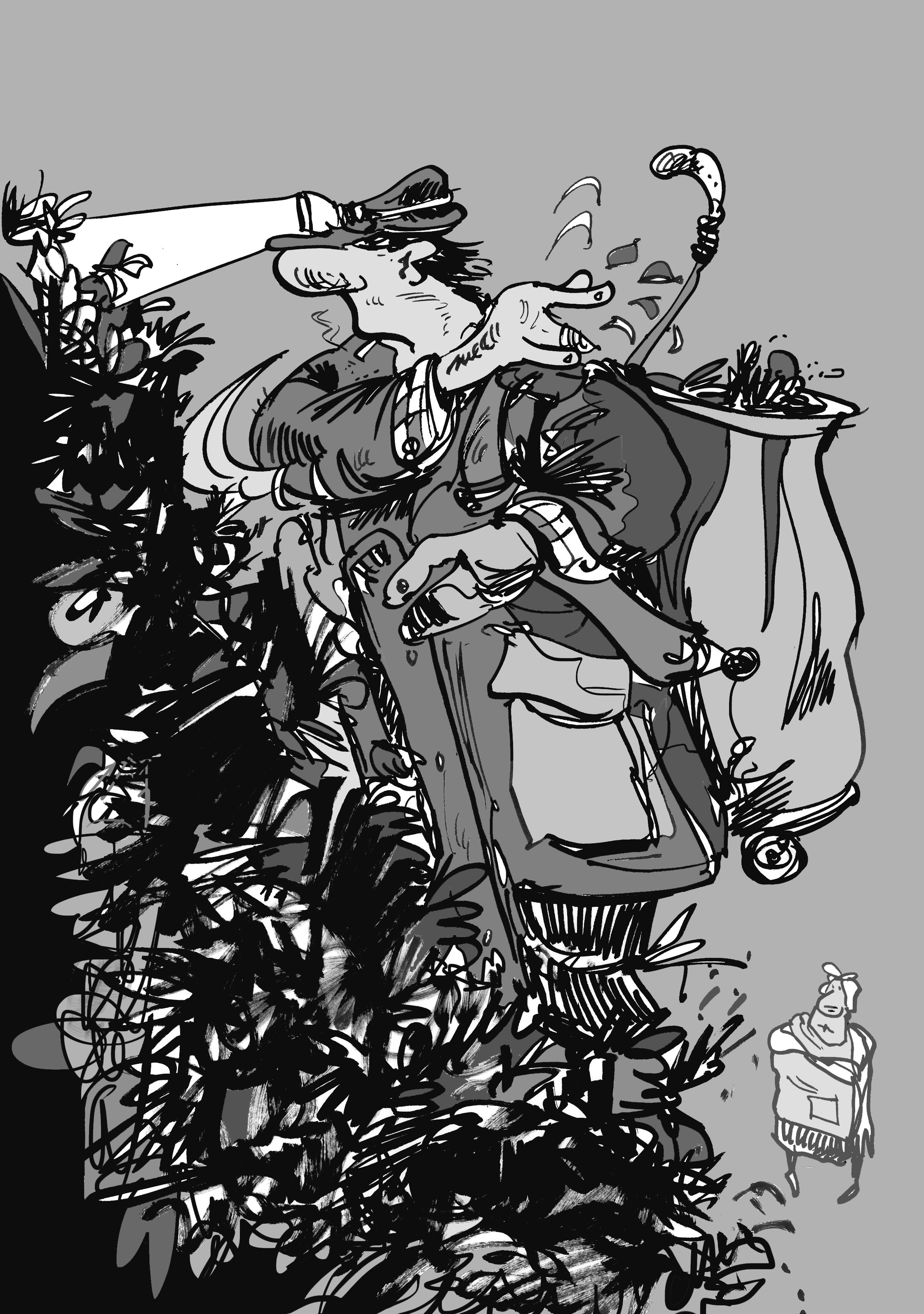 The Tea Collectors of Barnsley – Paul Davies Cartoons & stuff