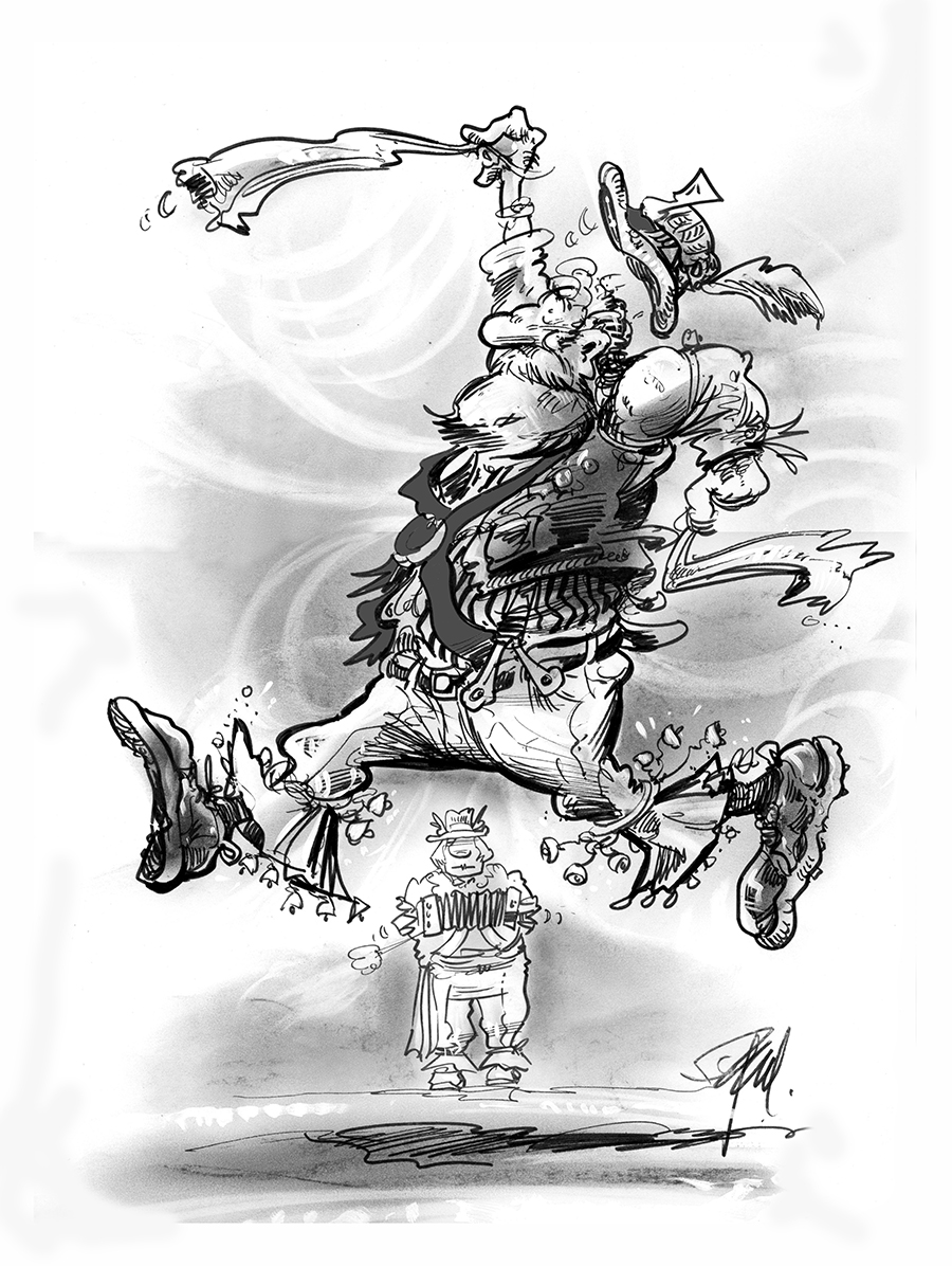 Morris minor, parts thereof… – Paul Davies Cartoons & stuff