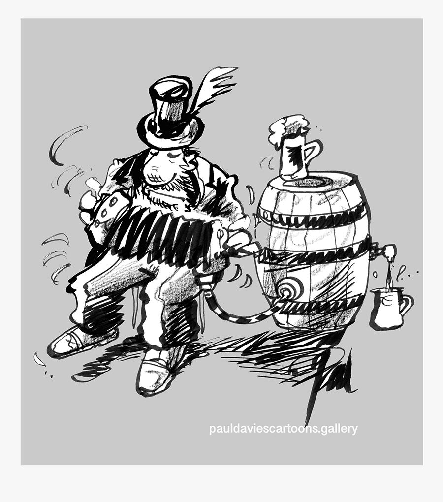 Looking for a seam – Paul Davies Cartoons & stuff