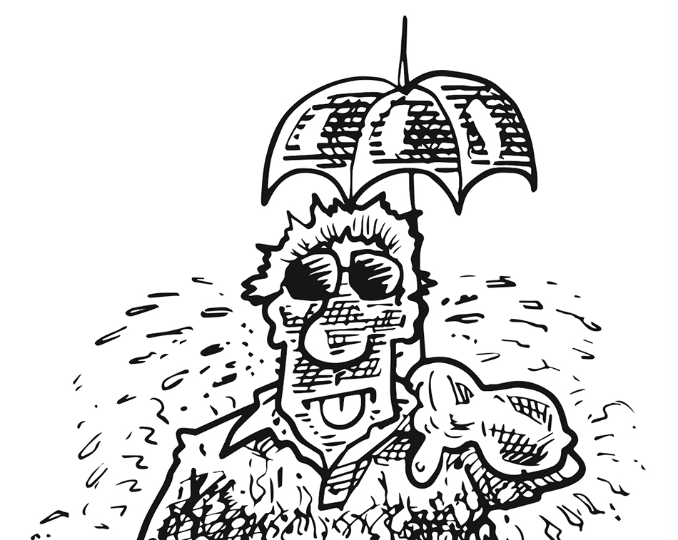 Withering heat… – Paul Davies Cartoons & stuff