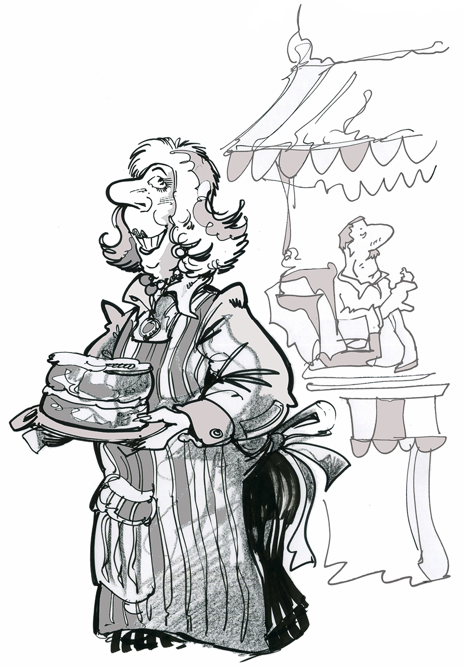 Victoria Sponge – Paul Davies Cartoons & stuff