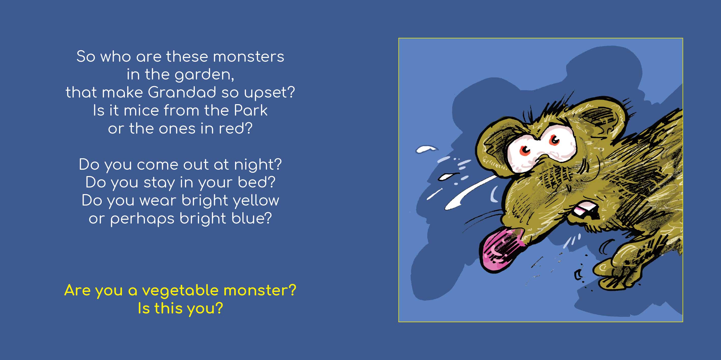 Who is this monster, is it you? – Paul Davies Cartoons & stuff