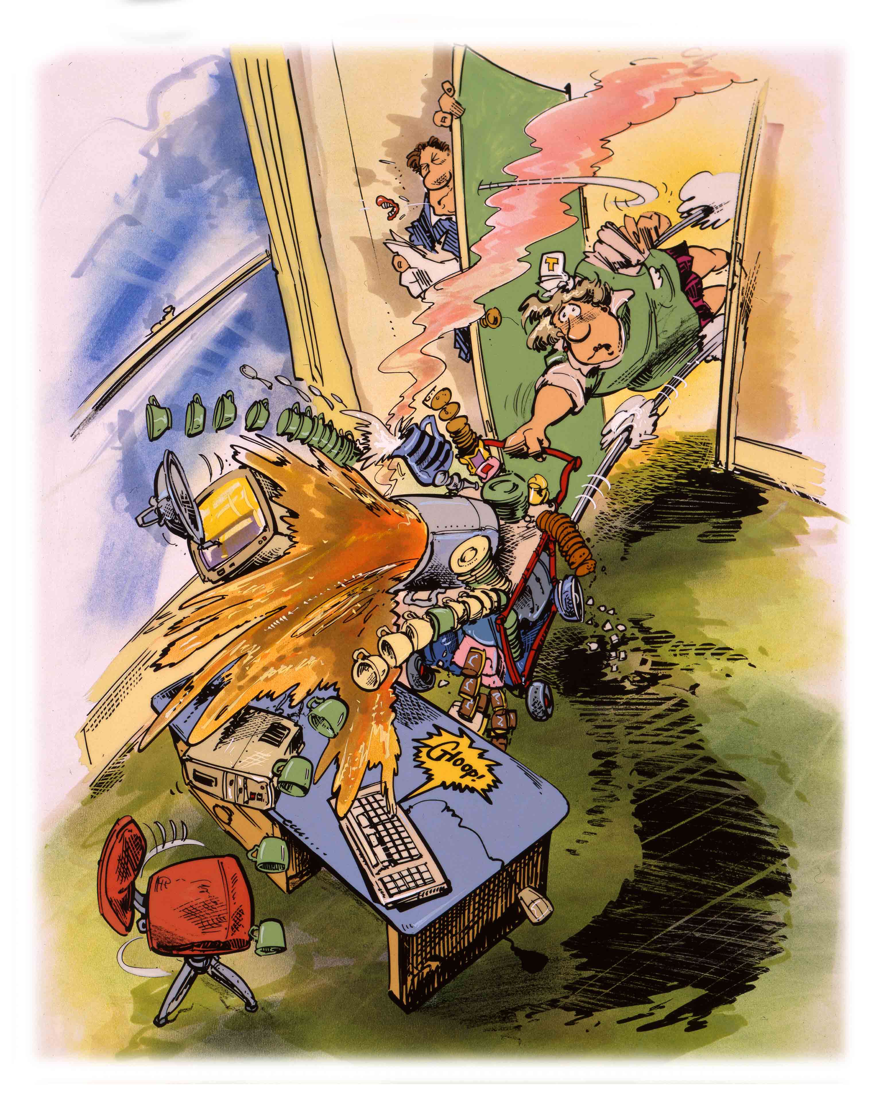 Expect the unexpected. – Paul Davies Cartoons & stuff