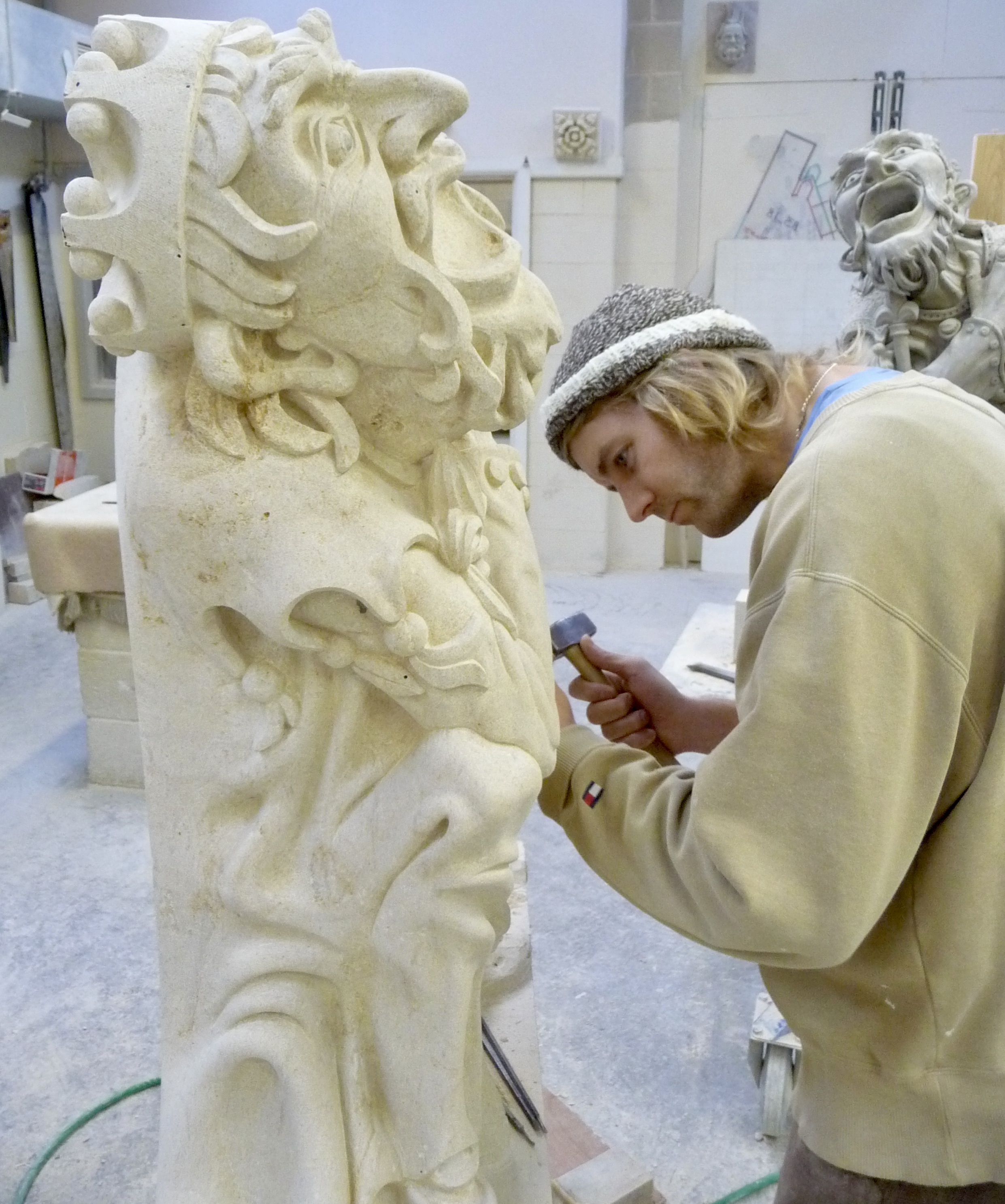 Masonry: a tidy piece of work. – Paul Davies Cartoons & stuff