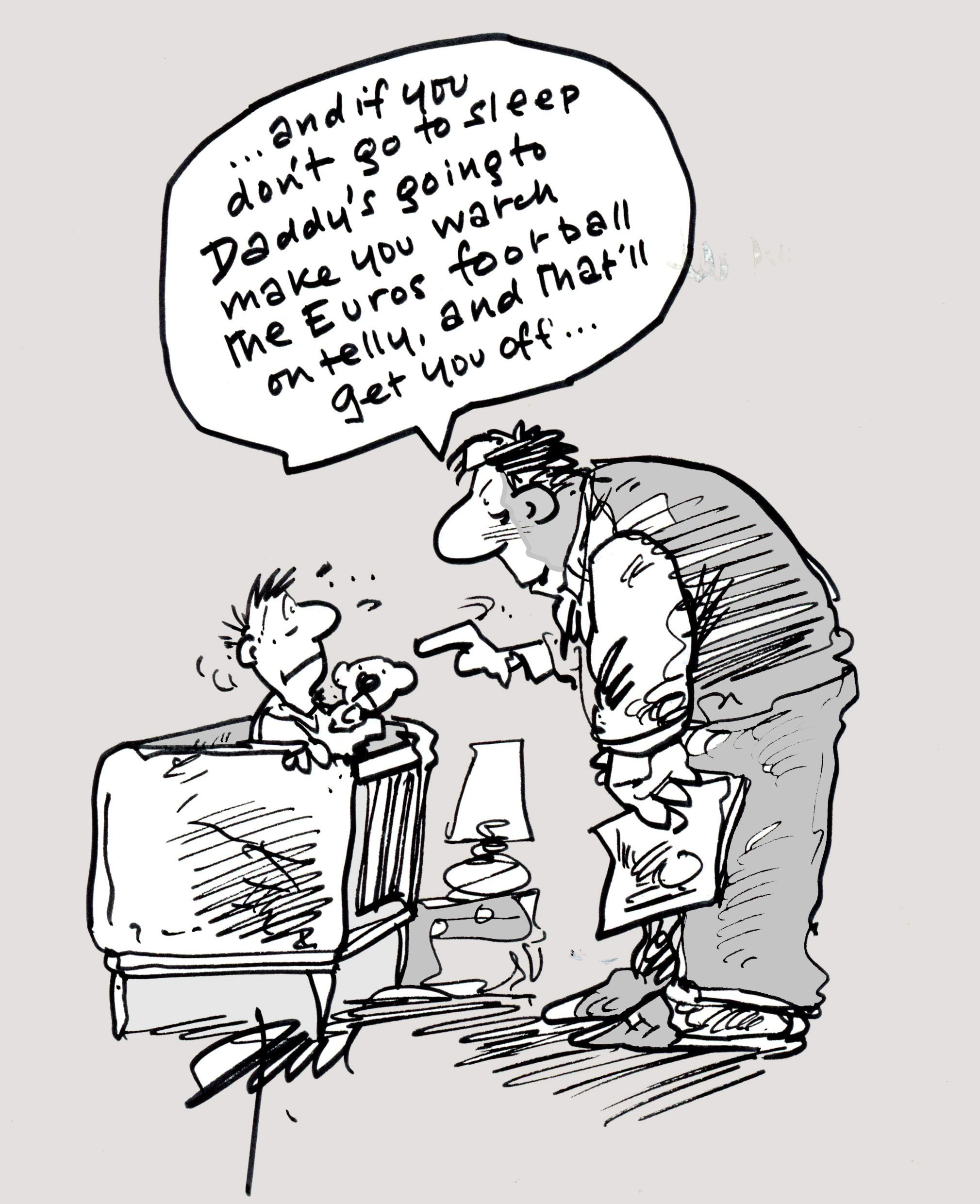 One from the archives… – Paul Davies Cartoons & stuff